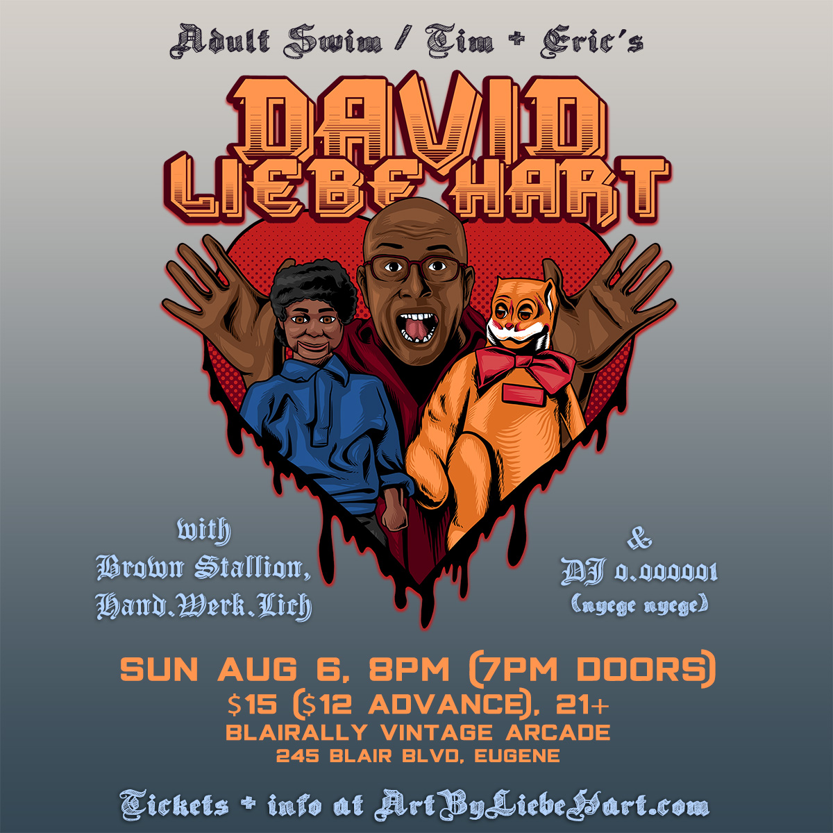 Live Appearances | David Liebe Hart Official Web Site
